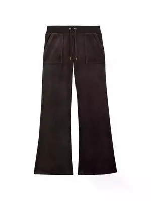 Juicy Couture Velour-finish Track Pants - Brown