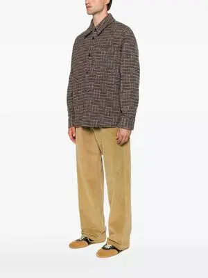 A.p.c. Checked Wool-blend Shirt