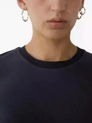 MARIA BLACK Tide Pearl-embellished Hoop Earring - Silver