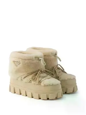 Prada Shearling Après-ski Boots