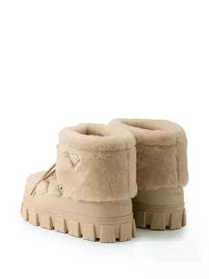 Prada Shearling Après-ski Boots