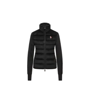 Moncler Polartec Padded Zip-up Sweatshirt - Black