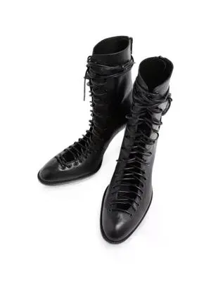 ANN DEMEULEMEESTER Lace-up Ankle Boots