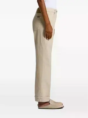 Peserico Turn-up Cuff Trousers