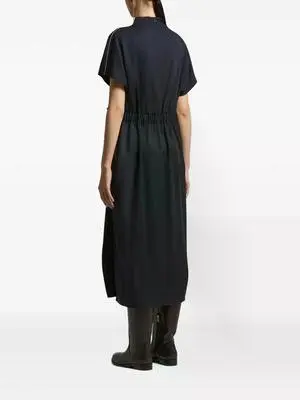 Peserico Belted Chain-trim Midi Dress