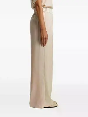 Peserico Elasticated-waistband Wide-leg Trousers