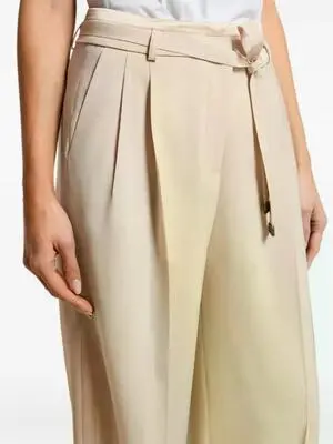Peserico Pleated Belted Trousers