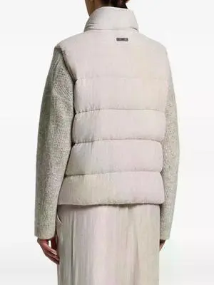Peserico Quilted Corduroy Gilet