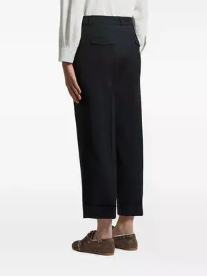 Peserico Turn-up Tailored Trousers