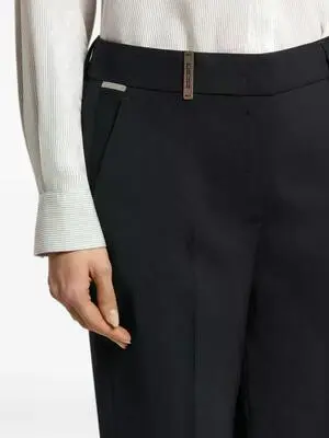 Peserico Turn-up Tailored Trousers