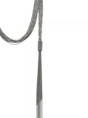 Peserico Multi-strand Tassel Necklace