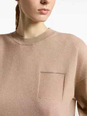 Peserico Embellished-pocket Jumper