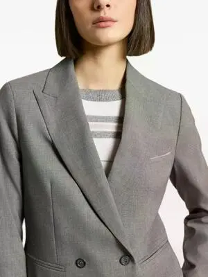 Peserico Double-breasted Peaked-lapel Jacket