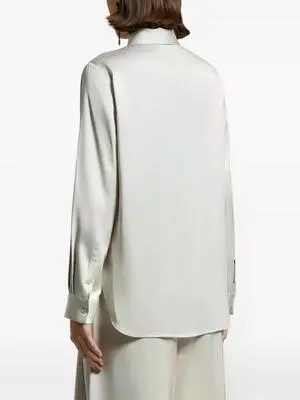 Peserico Point-collar Satin Shirt