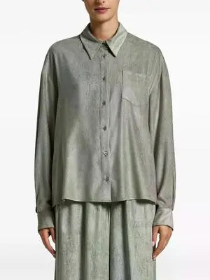 Peserico Corduroy Chest-pocket Shirt