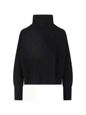 MA'RY'YA Ribbed-knit Roll-neck Sweater