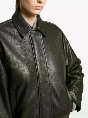 Peserico Leather Jacket