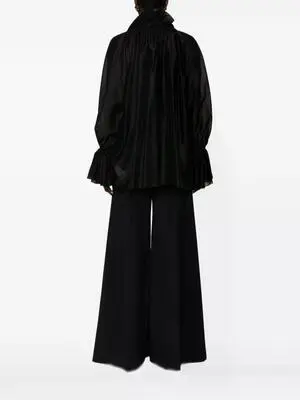 THELATEST Ruffled High-neck Blouse
