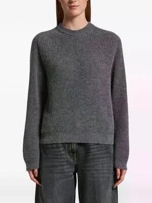 Peserico Sequin-embellished Ribbed-knit Sweater