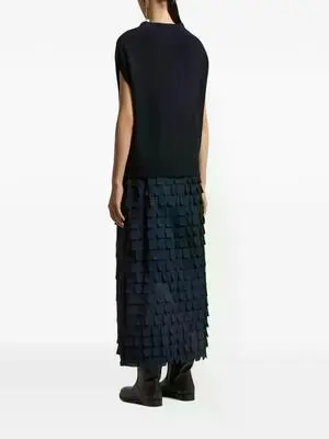 Peserico Layered Maxi Dress