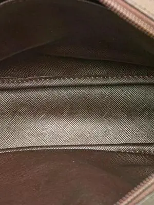 Burberry 20th Century Vintage Check Canvas Crossbody Bag