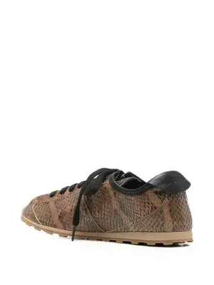 Jacquemus The Tennis Snake-effect Sneakers
