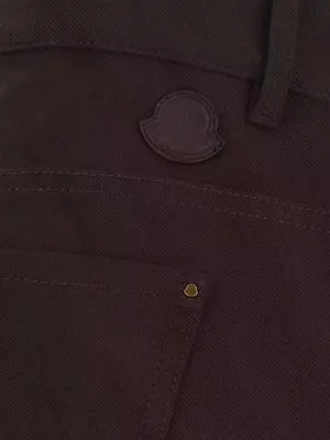 Moncler Logo-plaque Straight-leg Trousers