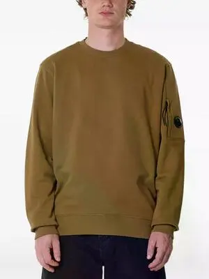 C.P. COMPANY Lens-detail Sweater - Green