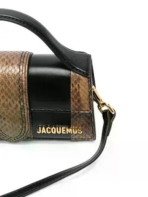 Jacquemus Le Bambino Snake-effect Mini Bag