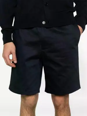 AMI Paris Elasticated-waist Cotton Shorts