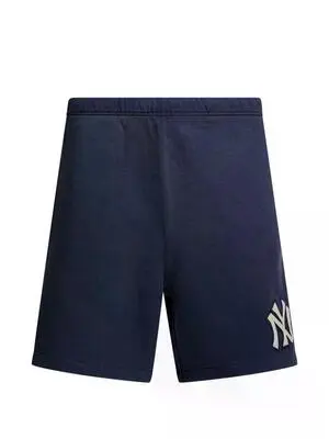 Polo Ralph Lauren X Mlb New York Yankees Logo-patch Shorts - Blue