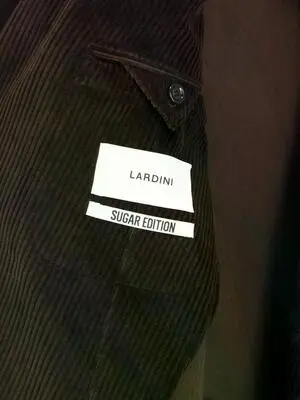 LARDINI Double-breasted Corduroy Jacket
