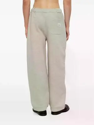 AMI Paris Cotton Track Pants With Heritage Label