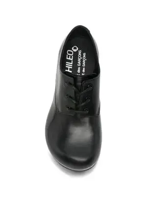 Comme Des Garçons Upturned-toe Leather Derby Shoes