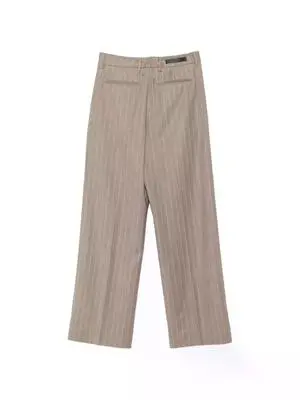 BRIGLIA 1949 Pinstripe-pattern Pleated Trousers