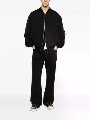 Off-White Half Arrow Slim Relax Jeans - Black