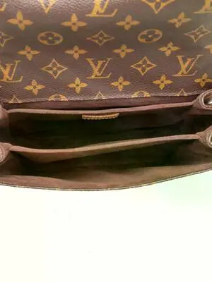 LOUIS VUITTON 2016 Monogram Pochette Metis Satchel