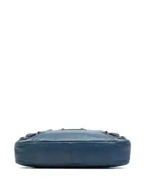 Balenciaga 2014 Lambskin Motocross Classic Town Satchel