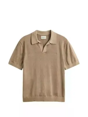 Gant Short-sleeve Polo Shirt - Neutrals