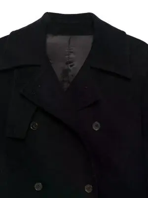 Paul Smith Double-breasted Belted Coat - Blue