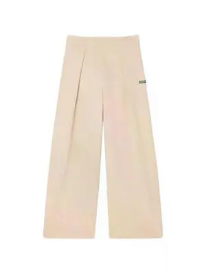 Lacoste Pleated Ribbed-knit Track Pants