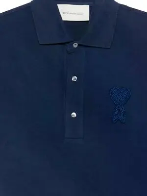 AMI Paris De Coeur Polo Shirt
