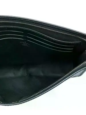 LOUIS VUITTON 2018 Monogram Eclipse Pochette Voyage Mm Clutch Bag
