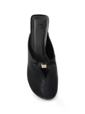 GANNI Bow-detail Mules