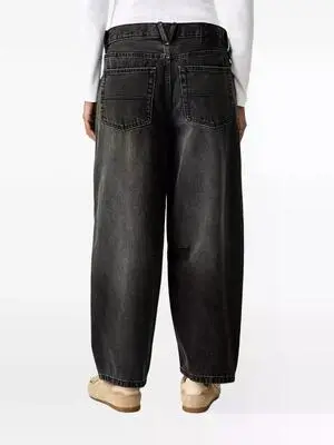 VANS Faded-effect Panelled Jeans