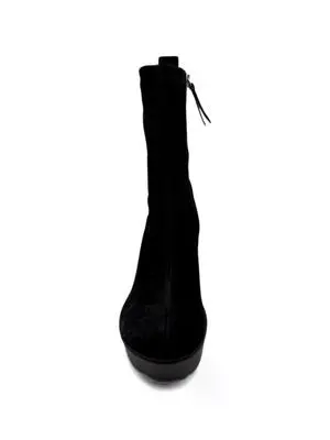 VIC MATIE Suede Wedge Boots