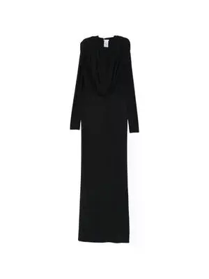 AMAZUIN Rasha V-neck Ruched Maxi Dress