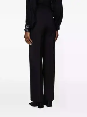 HANITA Pressed-crease Straight-leg Trousers