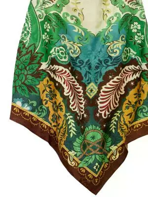 ALEMAIS Florence Paisley-print Top