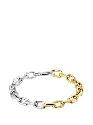 DANIEL WELLINGTON Contrast Two-tone Link Bracelet - Gold